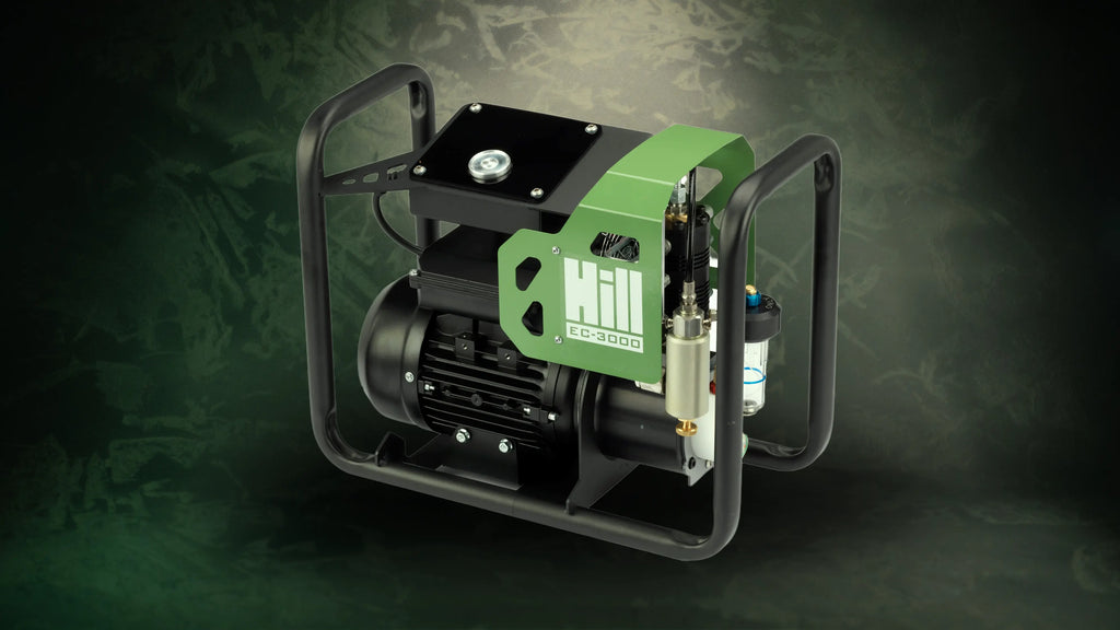 Hill PCP Air Compressor EC-3000 / 300BAR/4500PSI | Wolfiek