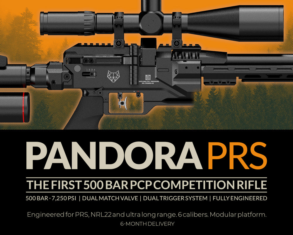 Pandora PRS: 500 BAR PCP Air Rifle - Early Access | Wolfiek